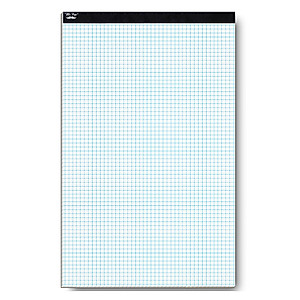 Mr. Pen Graph Paper, Grid Paper, 4x4 (4 Squares per inch), 17"x11", 22 Sheet