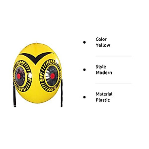 Flock Free Bird Bopper – Visual Bird Repelling Decoy Balloon “Flock Off!”, Modern Scarecrow