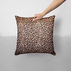 iiRov Vibrant Cheetah Animal Print V3 - Custom Decorative Home Decor Indoor or Outdoor Throw Pillow Cover Plus Cushion Set for Sofa, Bed or Couch (Pillow CASE Cover Plus Cushion)