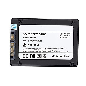 PUSOKEI External Solid State Drive, Mobile Solid State Disk 2.5 Inch Light Hard Drive for Desktop Laptop for OS X for XP for Win7 for Win8 for Win10 for Linux(120GB)