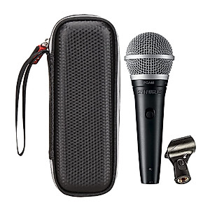 Mchoi Microphone Case Fits for Shure PGA48-LC Cardioid Dynamic Vocal Microphone,Case Only