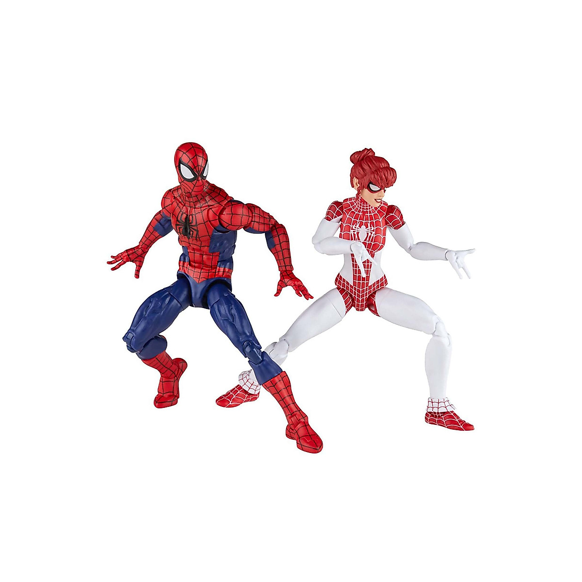 Spider-Man Marvel Legends Series 6-inch and Spinneret Action Figure 2-Pack, Includes 10 Accessories