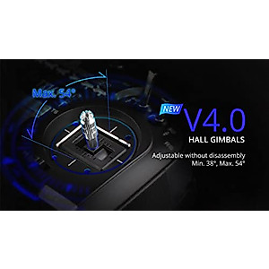 RadioMaster TX16S Mark II (Carbon Fiber Edition) 2.4GHz 16 Channel EdgeTX OpenTX Radio Transmitter Mode 2 (4-in-1 w/Hall Gimbal V4.0)