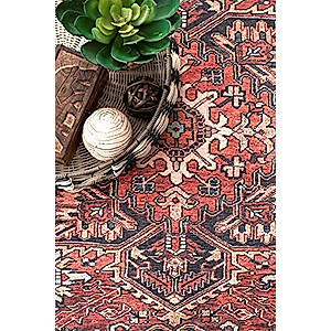 nuLOOM Shantelle Transitional Area Rug, 9 ft x 12 ft, Brick