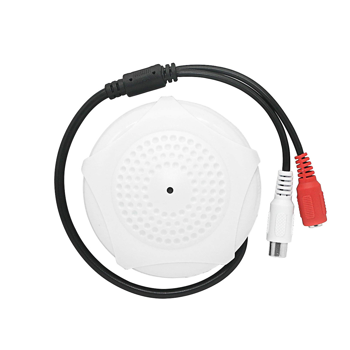 XMSJSIY CCTV Microphone,Pickup Audio Mic,Sound monitor kit microphone High Sensitive for CCTV Security Camera DVR Surveillance System