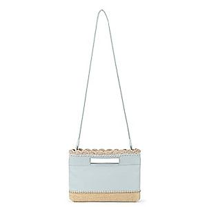 The Sak Womens Linden Leather Crossbody, Chambray Espadrille, One Size US
