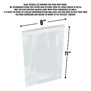 Premium Round Ice Cube Mold - Crystal Clear Whiskey Ice Ball Maker Mold - Craft Big Sphere Ice Cube Tray - Circle Ice Cubes Trays for Bourbon - Large Spherical Ice Molds for Whisky, Cocktails