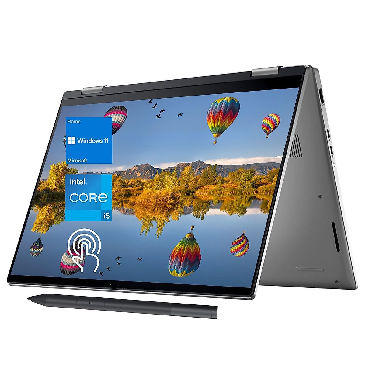Dell Inspiron 14 7000 2-in-1 Laptop, Intel Core i5-1335U, 14" FHD+ Touchscreen Display, 8GB RAM, 1TB PCIe SSD, Webcam, Backlit Keyboard, Fingerprint Reader,HDMI, Wi-Fi 6, Windows 11 Home