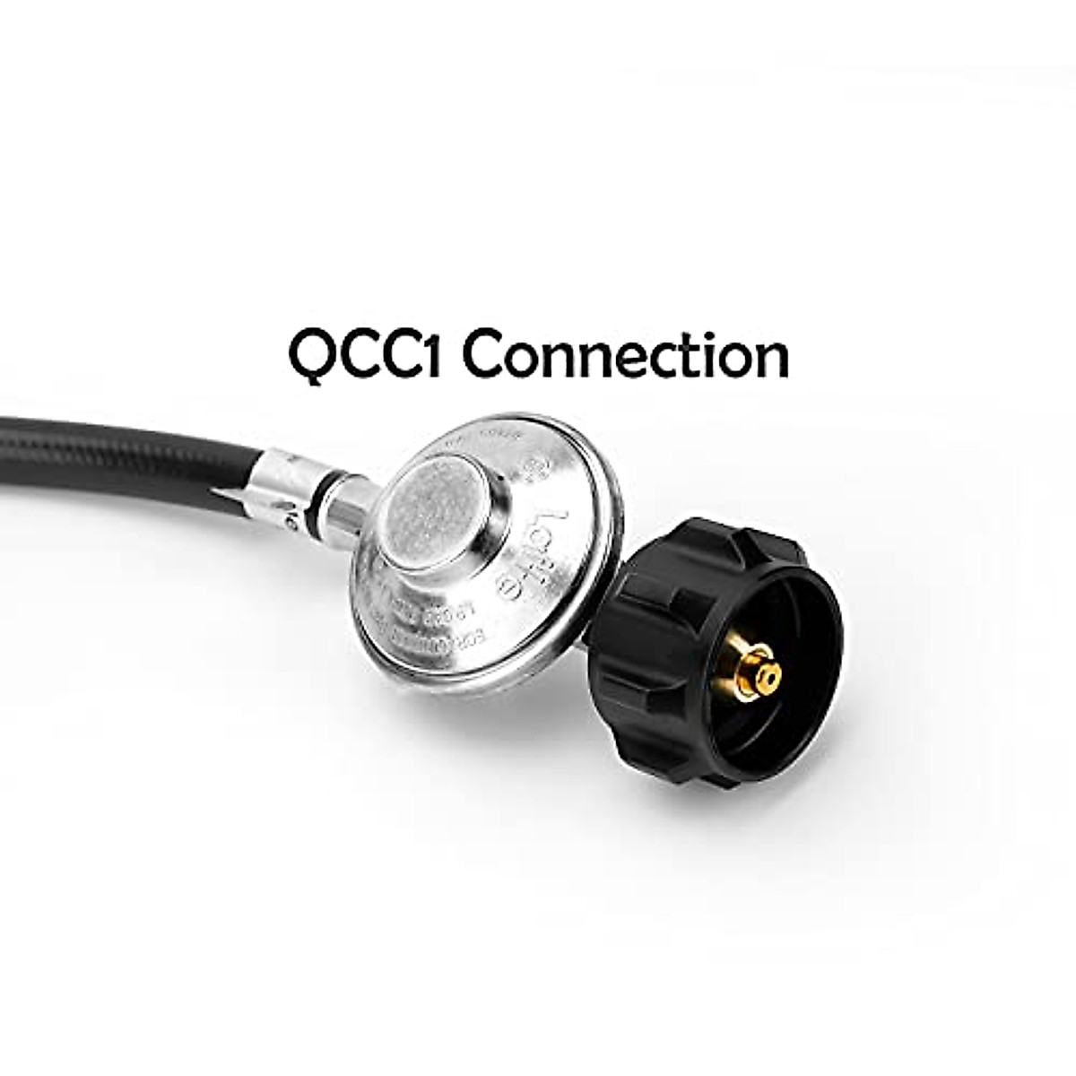 Stanbroil 12 ft Propane Regulator Hose with Standard 3/8" Quick Disconnect for Mr. Heater Big Buddy Indoor/Outdoor Heater