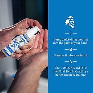 Maestro's Classic BEARD OIL | High-Shine Moisturizing & Taming for All Beard Types & Lengths- Mark of a Man Blend, 2 Ounce
