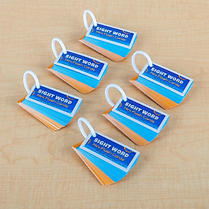 Really Good Stuff Sight Word Mini Flash Cards - 6 Sets of 50 Cards