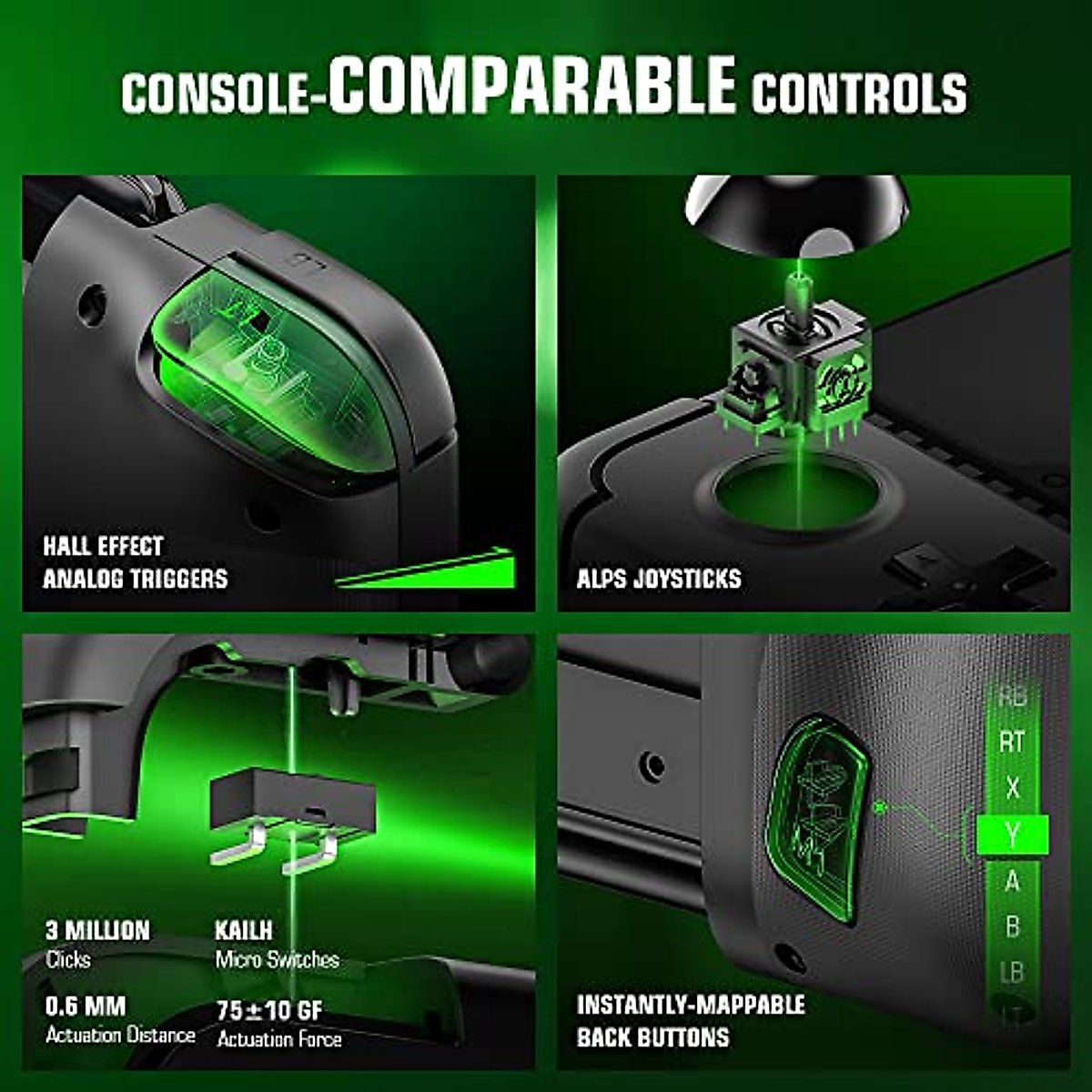 GameSir X2 Pro-Xbox Mobile Game Controller for Android Type-C (100-179mm), Phone Controller for xCloud, Stadia, Luna - 1 Month Xbox Game Pass Ultimate -Passthrough Charging (Black)