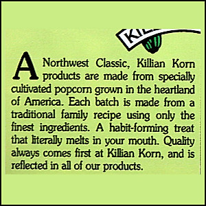 Killian Korn, Toffee Popcorn "Sooo Yummy", All Naturally Flavored Popcorn, Perfectly Popped Popcorn, 8 oz (Pack of 2) + Includes-Free Huckleberry Gourmet Popcorn Sample Pack .50 oz