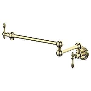 ZLINE Autograph Edition Rembrandt Pot Filler in Polished Gold (REM-FPF-PG)