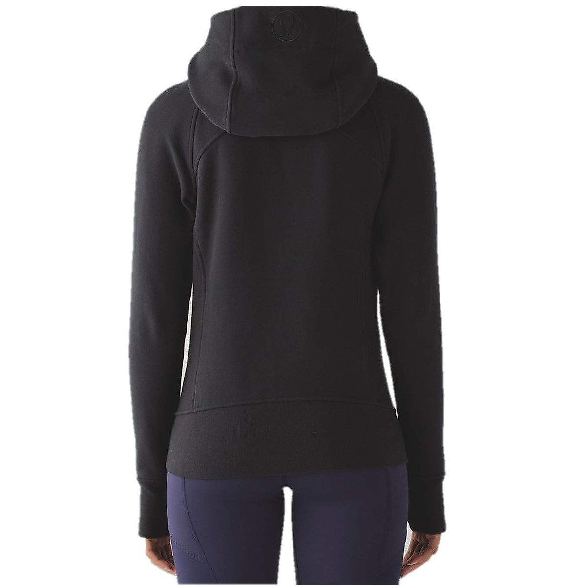 LULULEMON Scuba Hoodie IV Light Cotton Fleece (Black, 12)