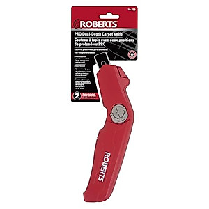 ROBERTS Pro Dual-Depth Carpet Knife