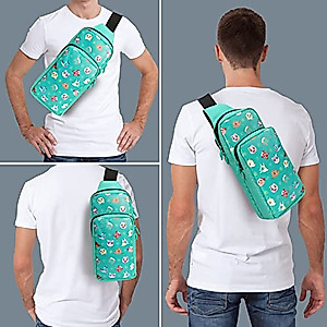 Tangaroa Switch Bag for Switch/Switch OLED - Switch Accessories Travel Crossbody Bag - Portable Backpack (ACNH)