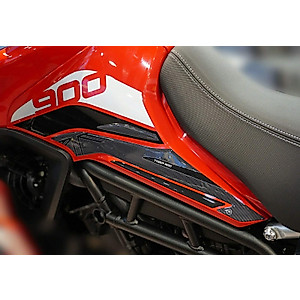 labelbike - 2 3D gel Stickers Motorcycle tank side protections for Triumph Tiger 900 GT