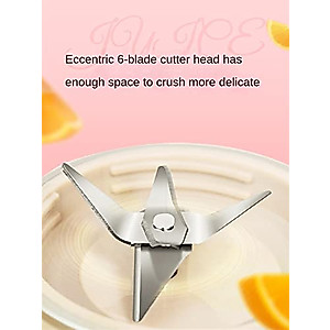 TANACC Portable Juice Blender Ice Crushing Juicer Student Dormitory Household Small Portable Juicer Cup Electric Stirring Milkshake Blender