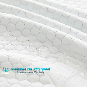 Memory Foam Mattress,5 Inch, Medium-Firm Waterproof Cover,Twin, Bed Mattress in a Box for Kids Adult CertiPUR-US Certified