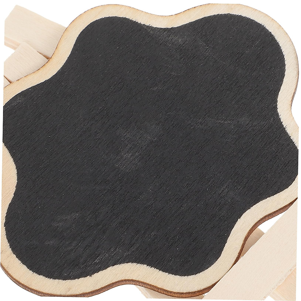 COHEALI Mini Chalkboard 1 Set Mini Blackboard Blackboard for Desktop Chalkboard Sign for Desk Miniature Table Chalkboard The Clouds Wooden Billboard Small Blackboard