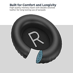 Encased Replacement Ear Pads for Bose 700 Noise Canceling Headphones Comfort PU Leather Ear Cushion Set (Black)