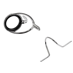 Yiotfandoll Fly Fishing Rod Guide Set Rod Repairing Fishing Tool Tip DIY Repair Kit