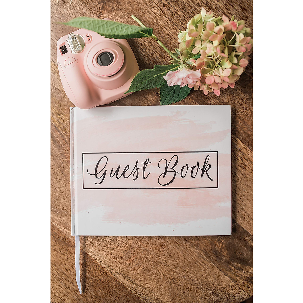 Paper 'n Such Wedding Guest Book – Guest Book Wedding Reception, Graduation, Baby Shower Polaroid Pictures Guest Book – GuestBook for Vacation Homes – Bridal Shower or Any Party