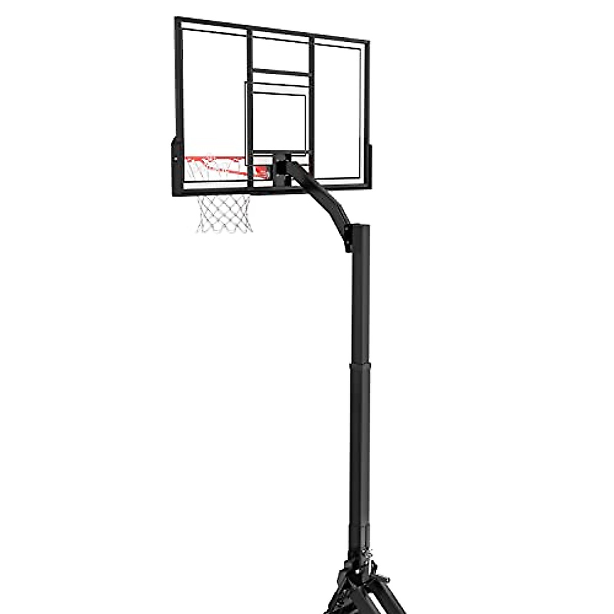 Spalding Momentous EZ Assembly 54" H-Frame Acrylic Portable Basketball Hoop