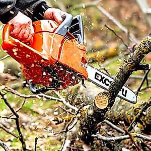 EXCELFU 3 Pack 16 inch Chainsaw Chains 3/8 LP .043 Inch 55 Drive Links fits Stihl MS170 MS180 017 009 019 023 PM400 61 PMM3 55