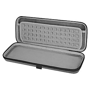 Geekria 65% Compact Keyboard Case, Hard Shell Travel Carrying Bag for 68 Keys Compact Keyboard, Compatible with RK Royal KLUDGE RK68, Keychron K6, Keychron K6 Pro, Keychron k7, Keychron k7 Pro