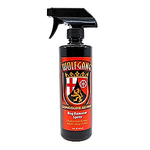 Wolfgang Bug Remover Spritz, Enzyme-Based Automotive Bug Remover for All Paint Types & Colors, For Exterior Surfaces Only (1, 16 fl)
