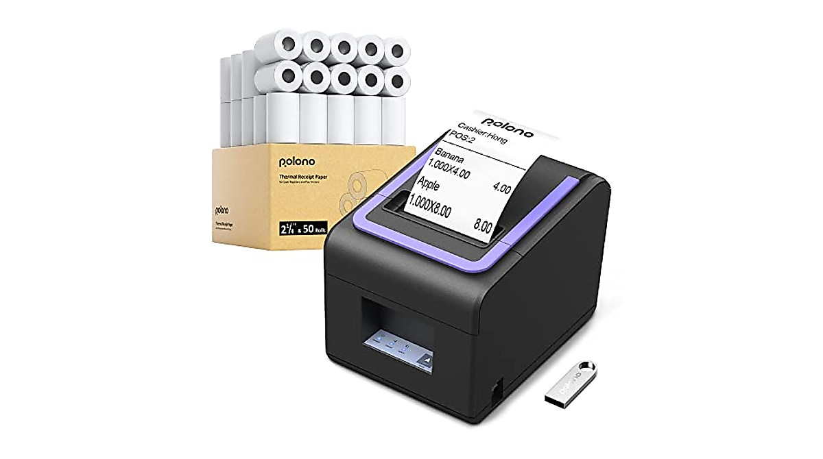 POLONO PL330 80mm POS Thermal Receipt Printer | Fast & Versatile
