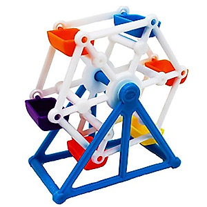 Bonka Bird Toys 36624 Ferris Wheel Plastic Colorful Classic Parrot Parrotlet Quaker Dove