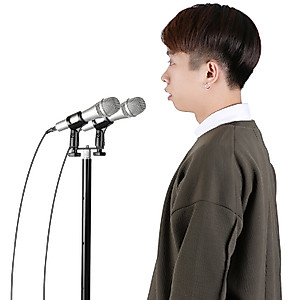 Neewer NW-036 Microphone Bar, Durable Sturdy Steel Microphone Mount Bracket T-bar with Standard 5/8-inch Thread Smooth Finish, Suitable for Most Microphones Clips Stands Boom Arms (Original Version)