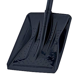 Superio 381 Extendable Car Snow Shovel with Foam Grip Handle, Black