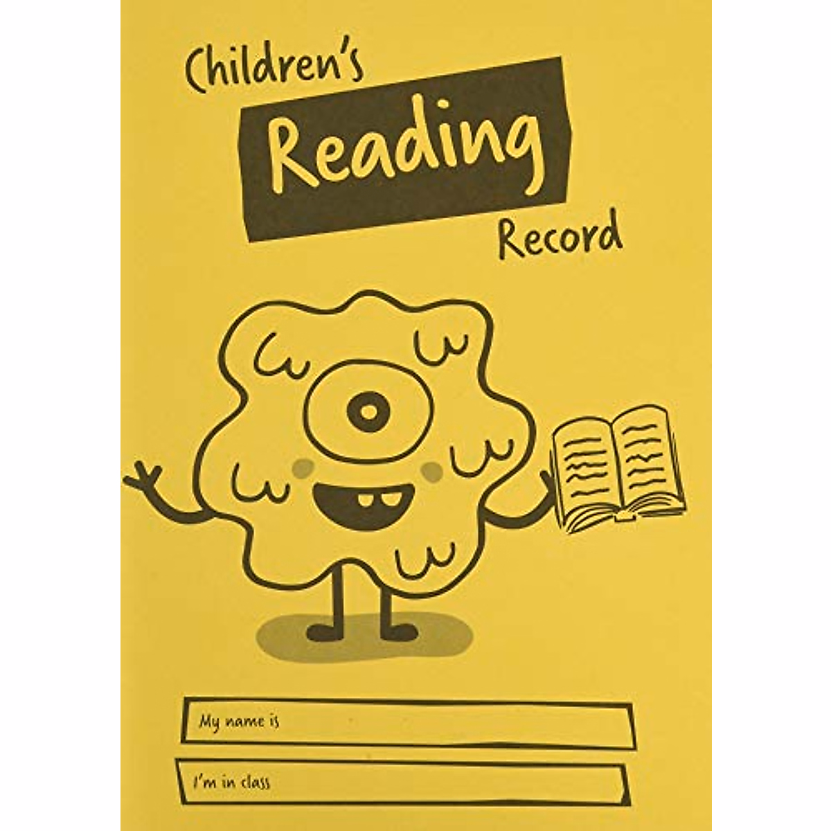 Silvine A5 Child Reading Record - Yellow (Pack of 25)