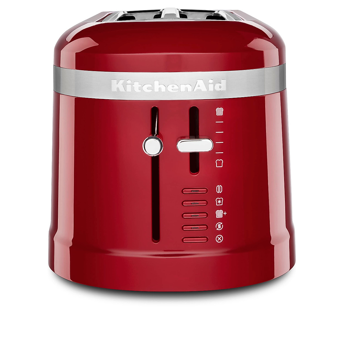 KitchenAid KMT5115ER 4-Slice Manual High-Lift Lever Toaster, Empire Red