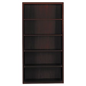 Hon 11555Axnn Valido 11500 Series Bookcase, Five-Shelf, 36W X 13-1/8D X 71H, Mahogany