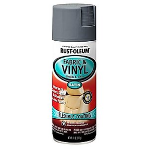 Rust-Oleum 248920 Automotive Spray Paint, Satin ,11 Oz Aerosol, 10-12 Sq-Ft/Can, Gray, 11-Ounce Grey