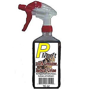 The Pee Mart - Bobcat Urine Scent Tag Combo 16 fl oz E-Z Trigger Spray
