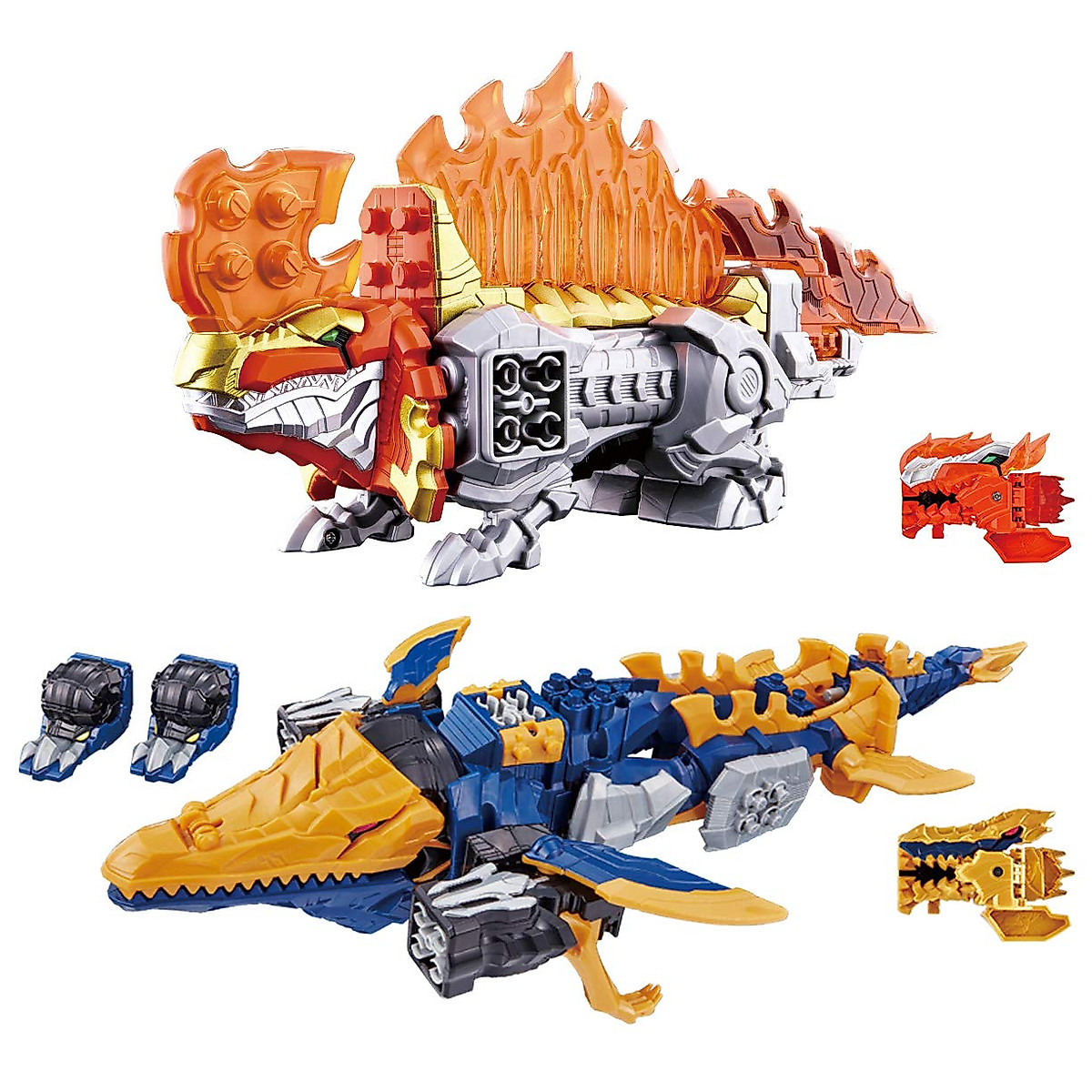 Bandai Kishiryu Sentai Ryusoulger Kishiryu Series 06 07 DX Spino Thunder Set