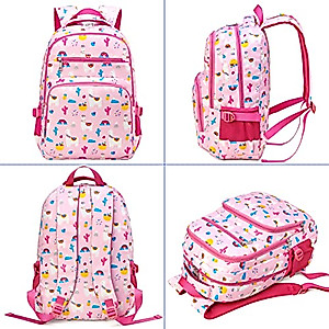 BLUEFAIRY Llama Toddler Backpack Kindergarten Preschool Backpack Cute Bag for Kids Fruits Cactus Bookbags Lightweight Carry Bag for Girls Animals Alpaca Gifts 2-4 3-5