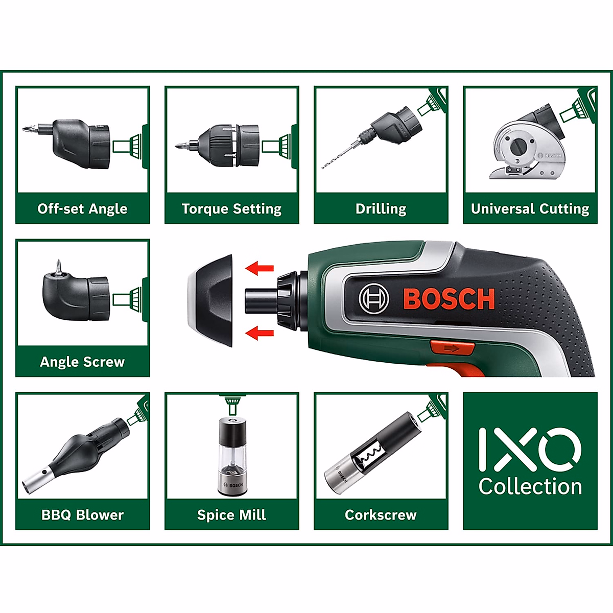 Bosch IXO Torque Setting Adapter