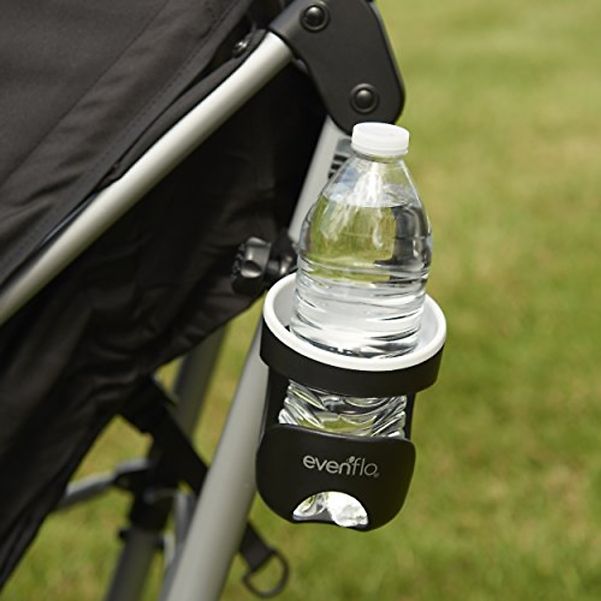 Universal Cup Holder for Strollers and More, Black
