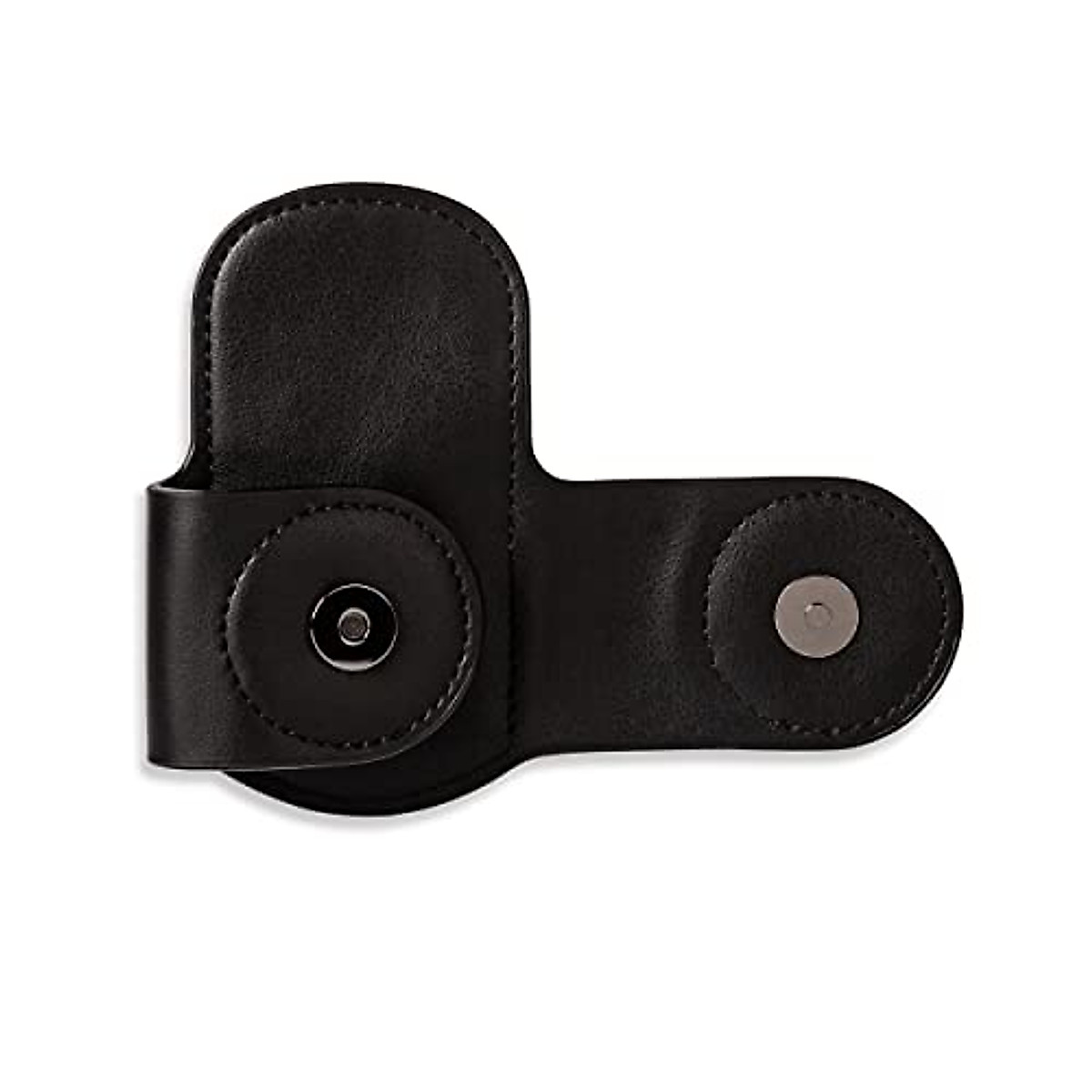 Stethoscope Holder Hip Clip With Upgraded Secure Magnetic Closure - Our Hygienic Stethoscope Clip is Designed to Hold All Brands & Styles - Includes Replacement Stethoscope Ear Tips (Black)