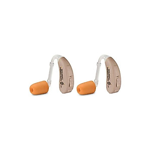 Walker's Game Ear Elite Digital HD Power 4 Beige Assisted Listening Device, 2-Pack Bundle (2 Items)