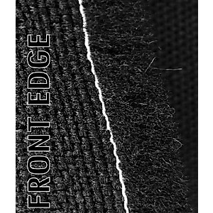 Hawick Tweed Fabric for Automotive and General Upholstery - 54 Inches Wide, Sold by The Continuous Yard (Black)