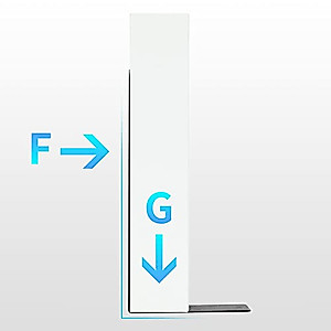 Book Ends Deer and Tree Art Frosted Surface Scratch Resistance Book Shelves Modern Design Thickened Sturdy Metal Bookend Heavy Strong Duty Book Stopper for CDs Decorative Book Shelf Decor 7x4.7x3.6”