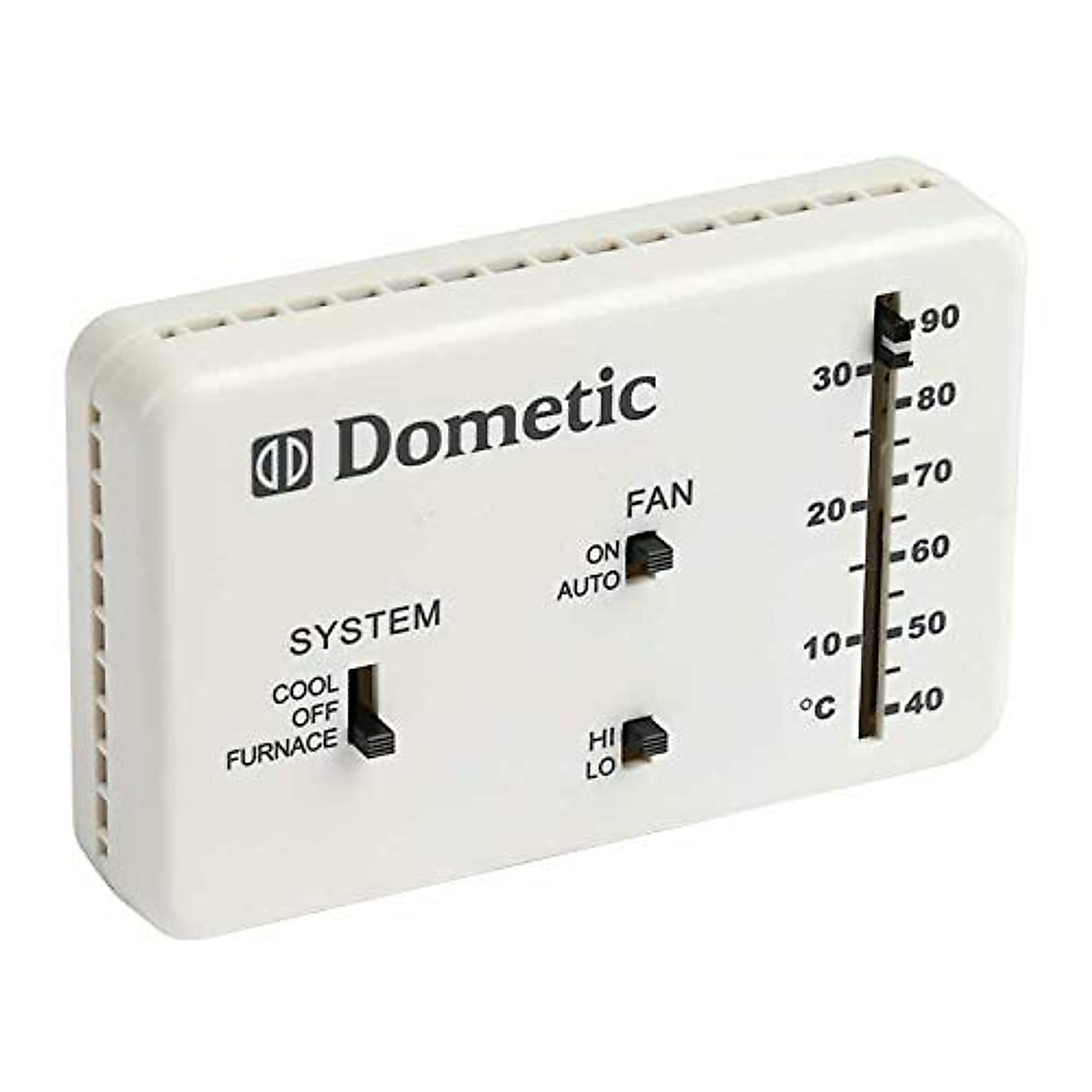 Dometic 3106995.032 OEM Thermostat 6-Wire Analog Control Heat & Cool | Replacement for The Duo-Therm 3106995.032 Thermostat.